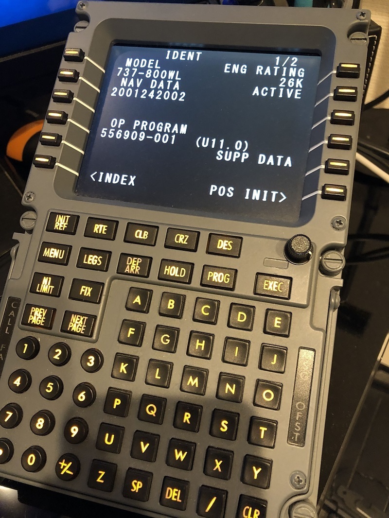 Flightdeck SolutionsのCDUをXP11に接続する: Blue Sky